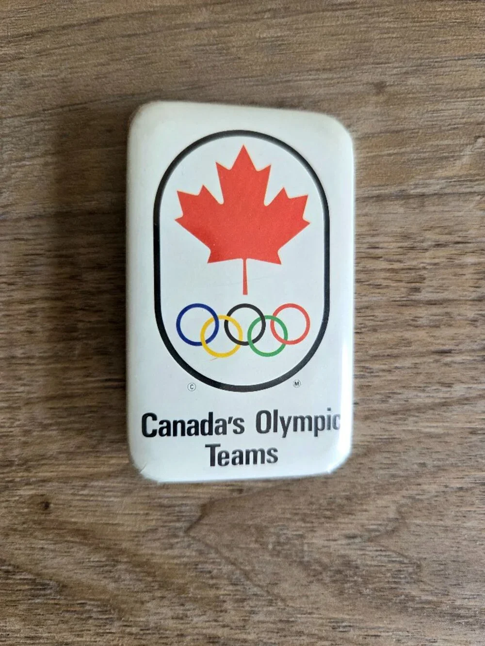 Vintage | Jewelry | Large Vintage 967 Canada Olympic Team Pin Maple ...